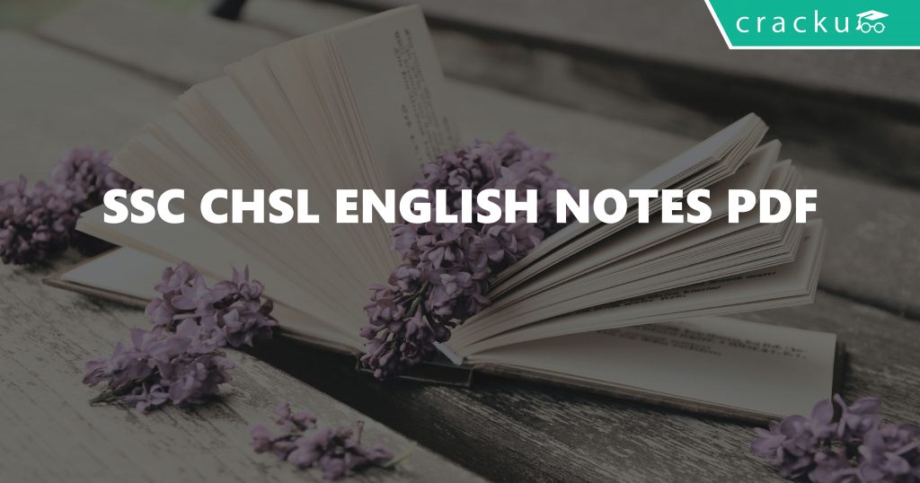 SSC CHSL English Notes PDF - Cracku