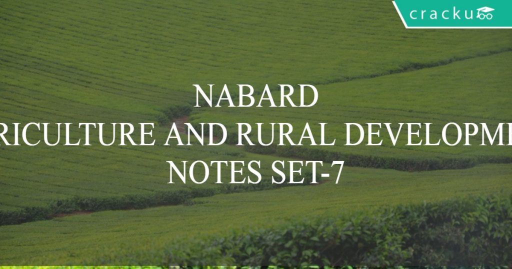 NABARD Agriculture and Rural Development Questions and Answers Notes ...