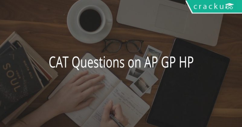 CAT Questions on AP GP HP - Cracku