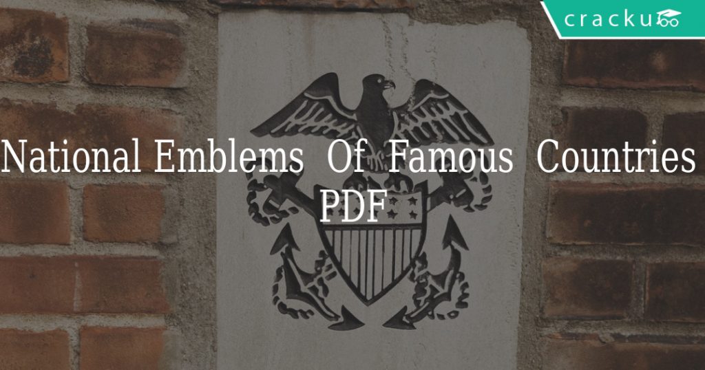 NATIONAL EMBLEMS OF FAMOUS COUNTRIES PDF - Cracku