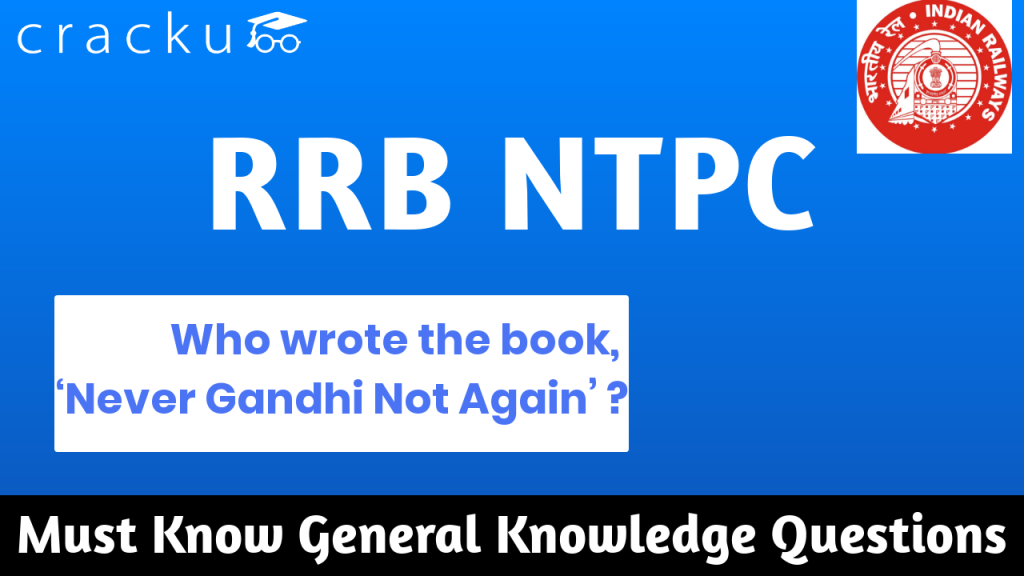 Top-15 RRB NTPC GK QUESTIONS PDF - Cracku