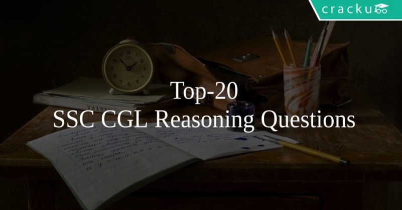 Top 20 SSC CGL Reasoning Questions - Cracku