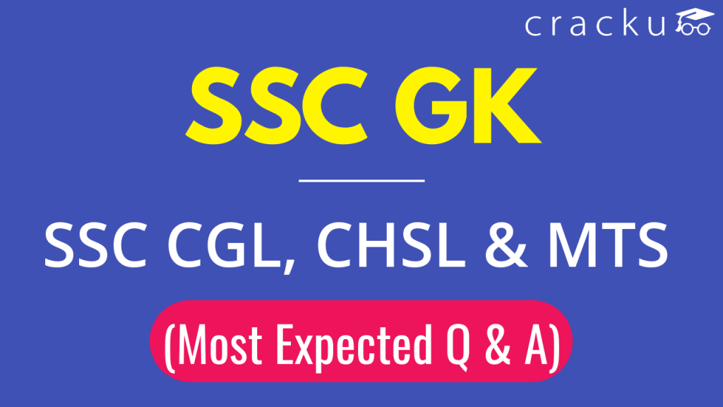 25 Most important SSC General Awareness Questions PDF - Cracku