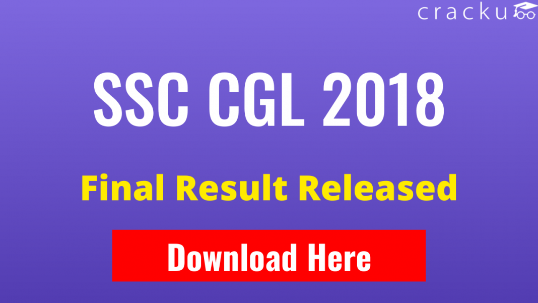 SSC CGL Final Result 2018 Released | Download Mark Sheet Here