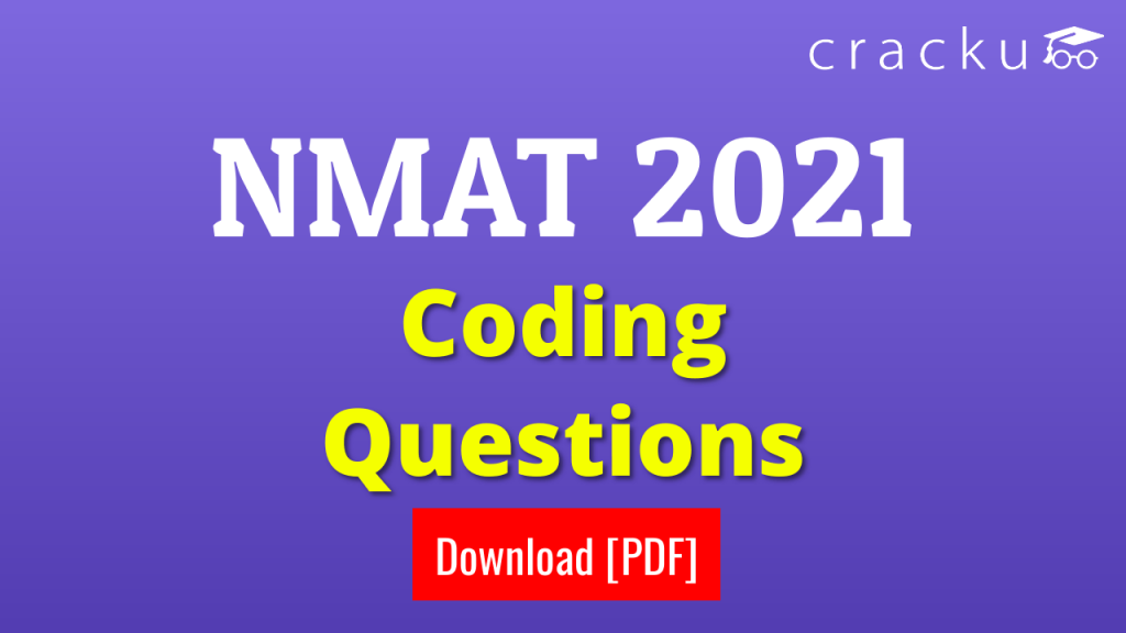 Coding Questions for NMAT - Download [PDF] - Cracku