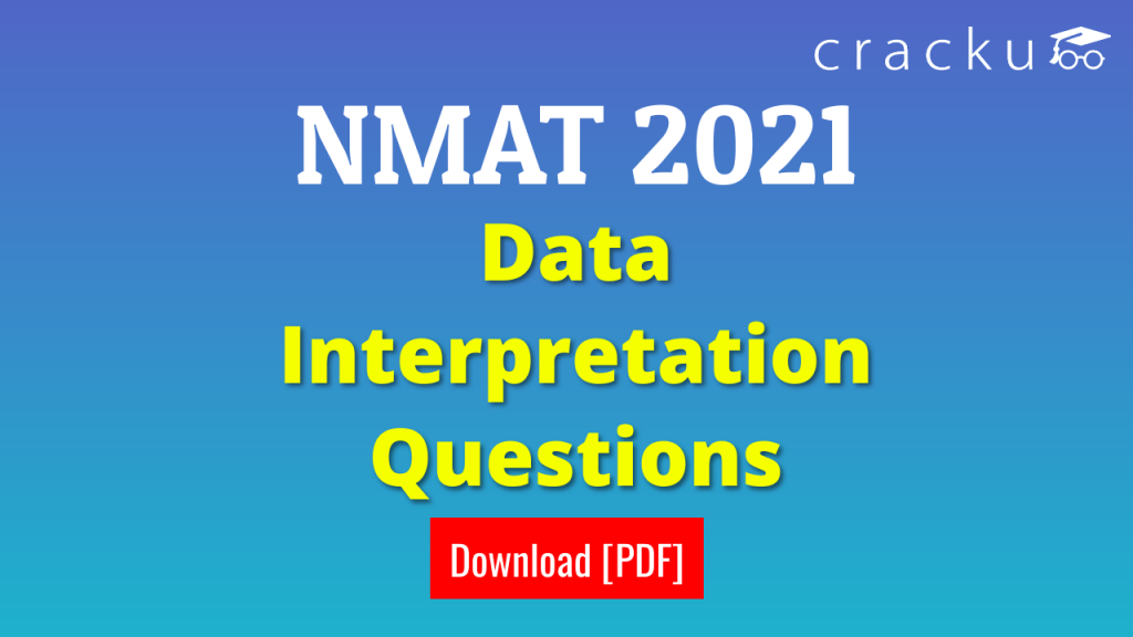 Data Interpretation questions for NMAT - Download PDF - Cracku