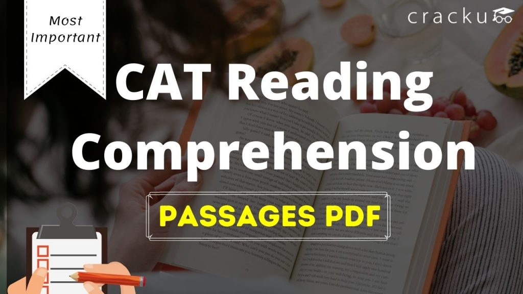 CAT Reading Comprehension Questions [Most Important PDF] - Cracku