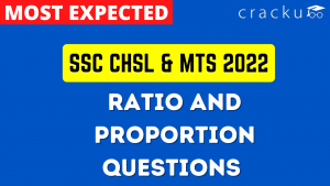 Ratio and Proportion Questions for SSC CHSL and MTS - Cracku
