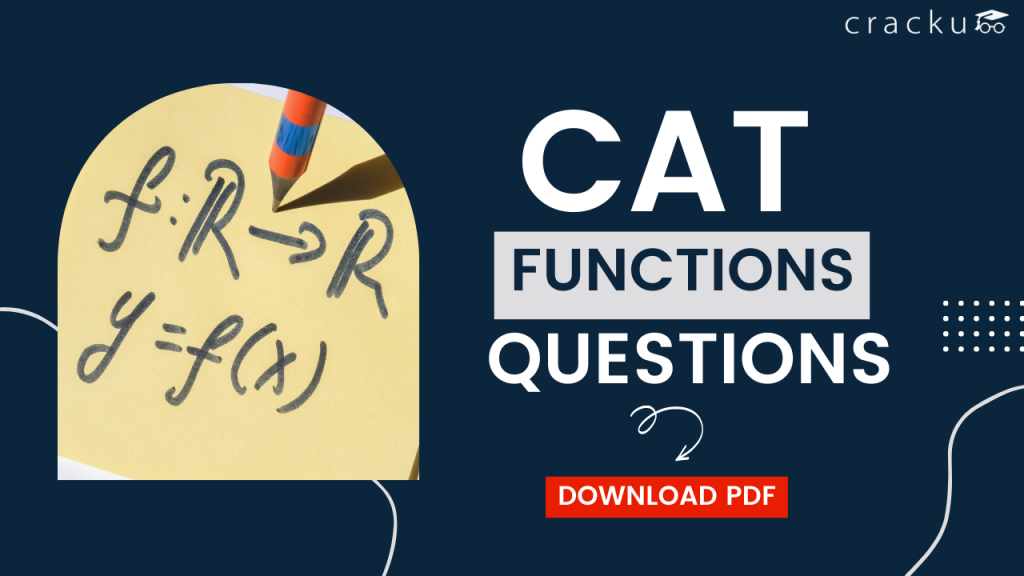 CAT Functions Questions PDF [Most Important] - Cracku