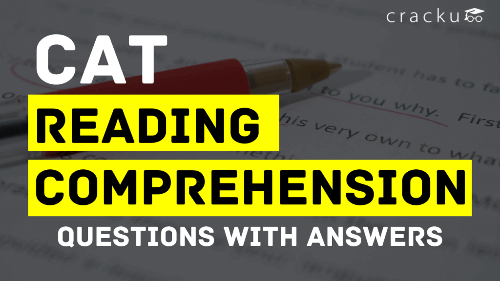 Cat Reading Comprehension Passages Pdf [most Important] Cracku