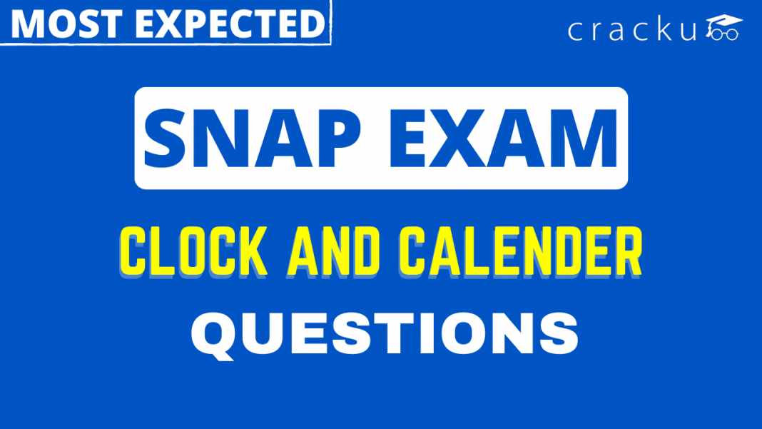 SNAP Clock and Calender Questions PDF [Most Important] - Cracku