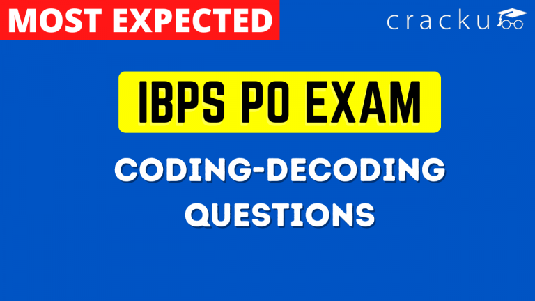 IBPS PO Prelims Coding and Decoding Questions PDF [Most Important] - Cracku
