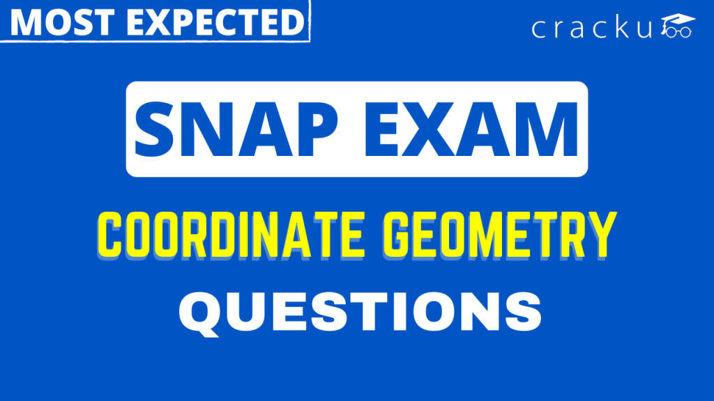 SNAP Coordinate Geometry Questions PDF [Most Important] - Cracku