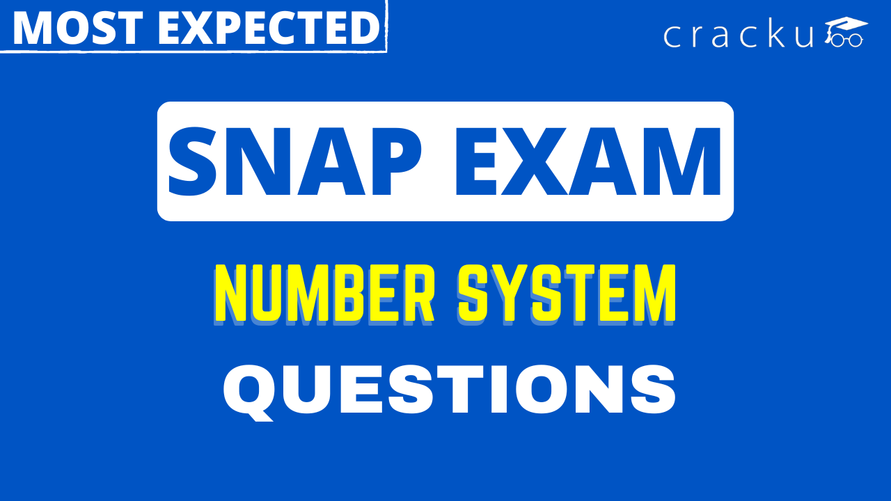 SNAP Number System Questions PDF Important Cracku SNAP Number System Questions PDF Important Cracku