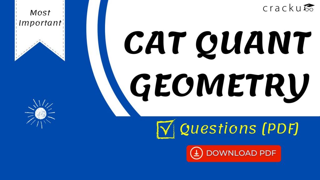 CAT Geometry Most Important Questions [Download PDF] - Cracku