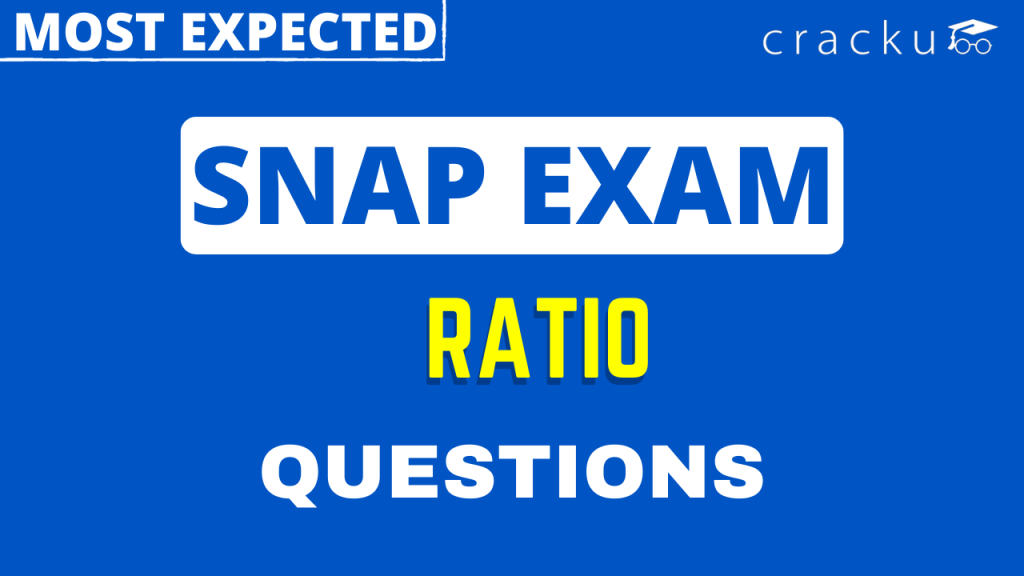 SNAP Ratio Questions PDF [Most Important] - Cracku