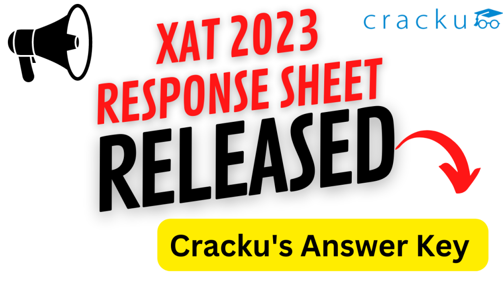 XAT 2023 Response Sheet Out - Cracku Answer Key - Cracku XAT 2023 Response Sheet Out - Cracku Answer Key - Cracku
