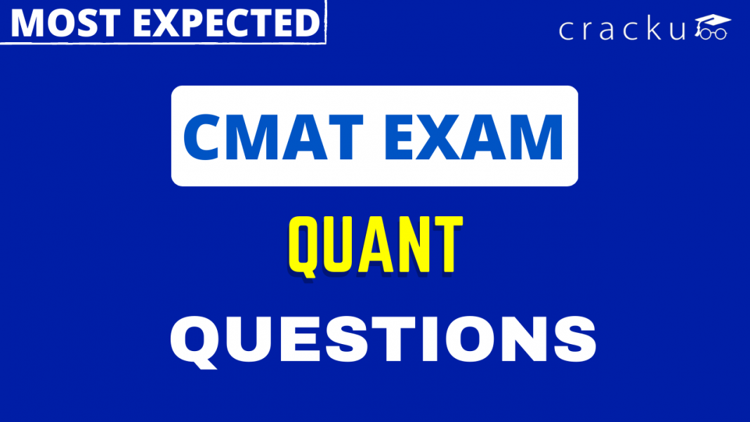 CMAT Quant Questions [Important PDF] - Cracku