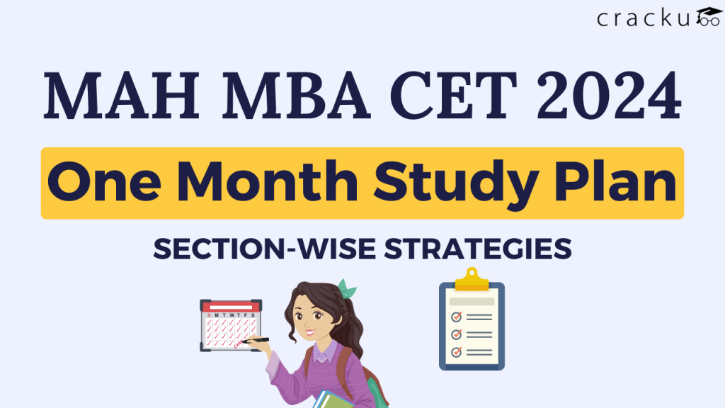MAH MBA CET 2024 One Month Preparation Plan - Cracku