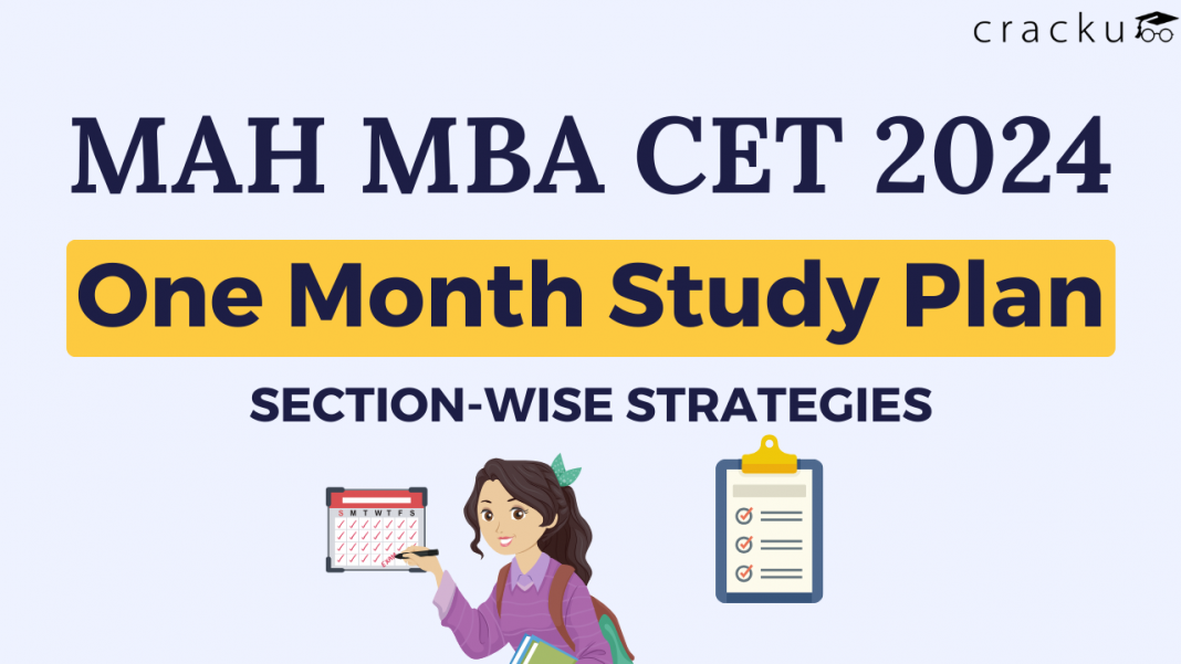 MAH MBA CET 2024 One Month Preparation Plan - Cracku