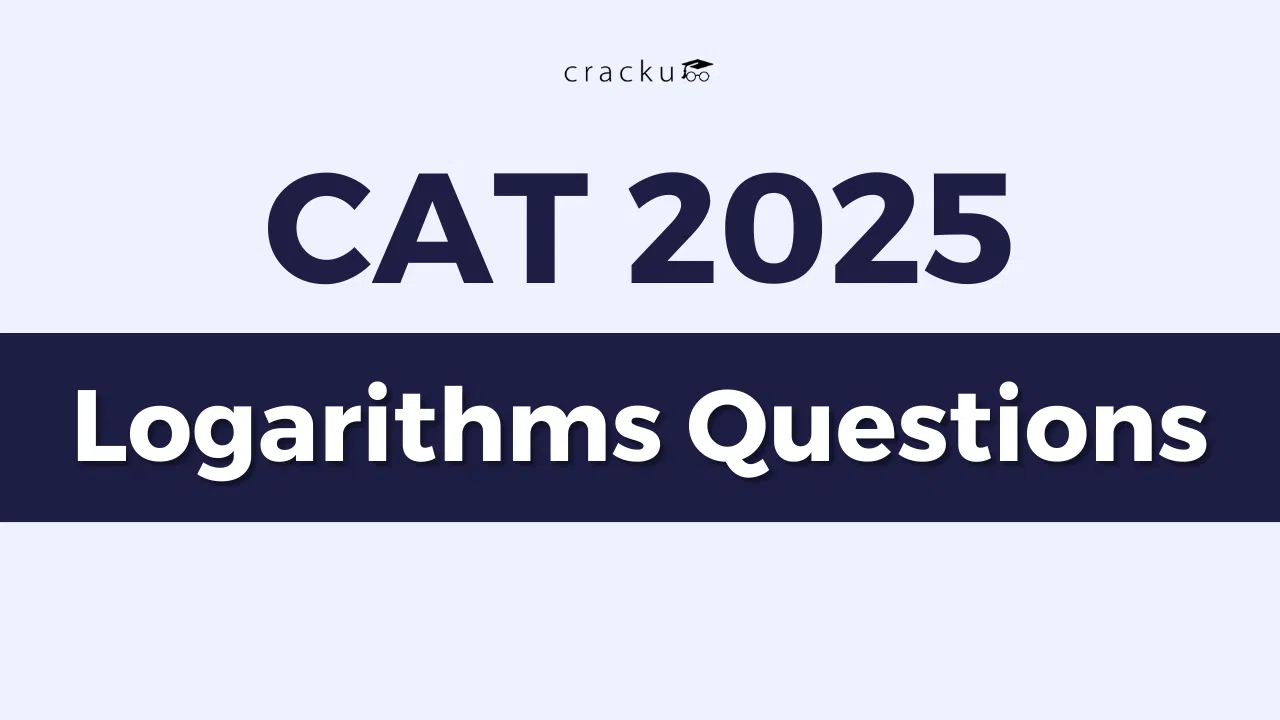25+ CAT Logarithms Questions With Video Solutions & Formulas PDF