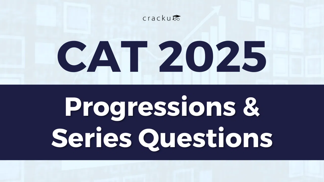 70+ CAT Progressions and series Questions With Video Solutions PDF
