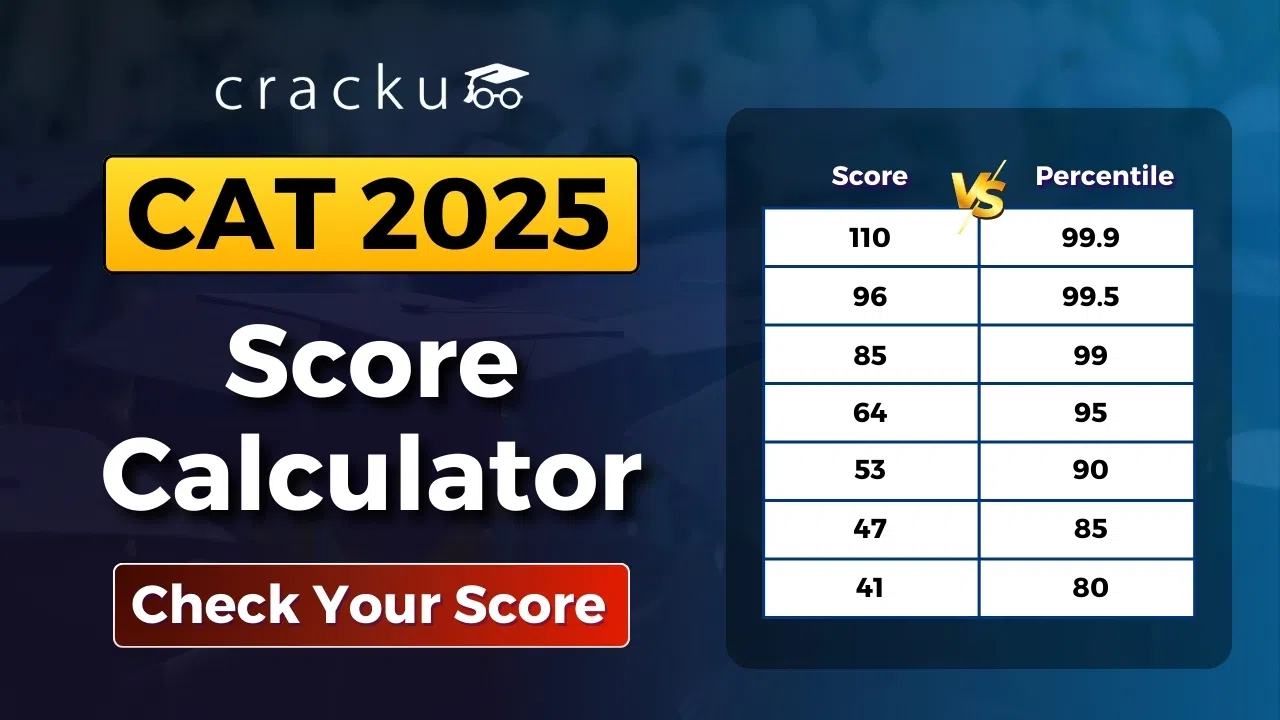 CAT Score Calculator 2025 (Updated), Check Now