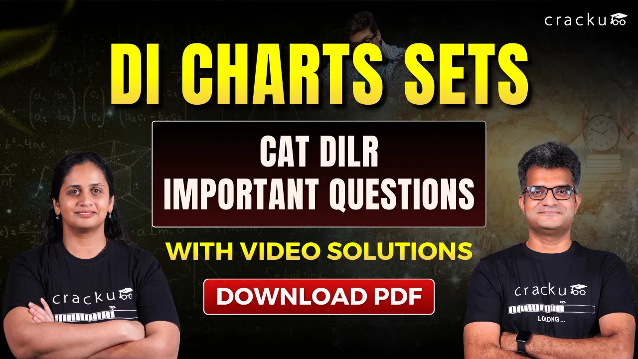 Top 168+ CAT DI Charts Questions PDF With Video Solutions
