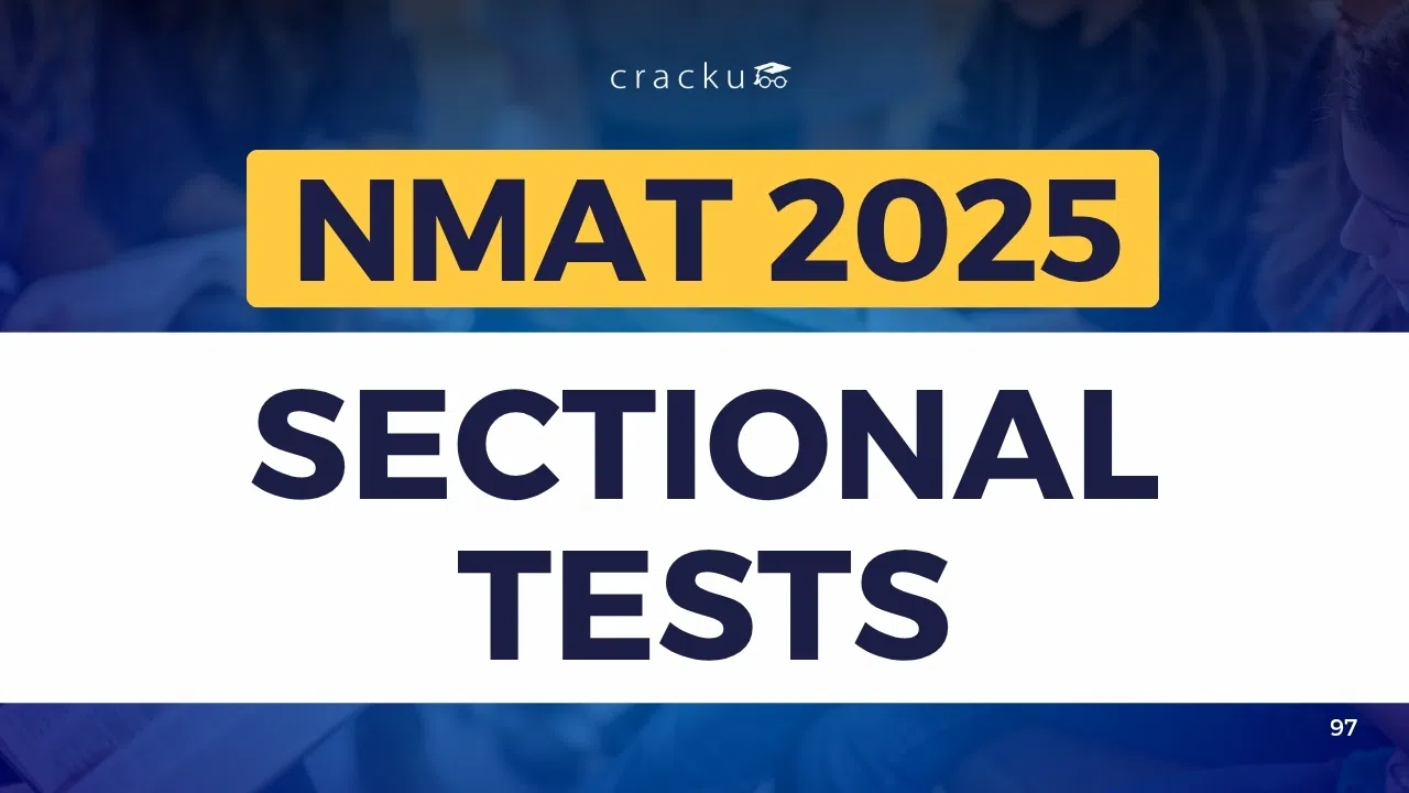 NMAT Sectional Tests 2025, Practice Free Section-wise Tests﻿