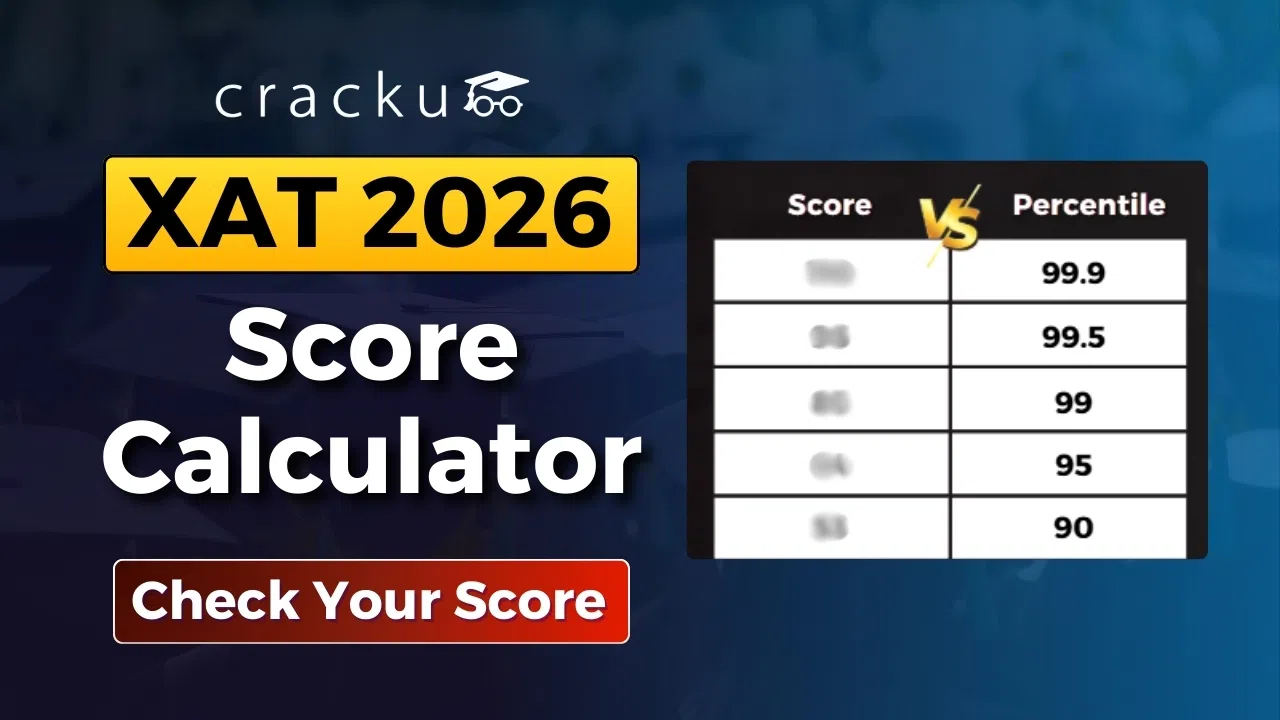 XAT Score Calculator 2026, Check Your XAT Percentile Now