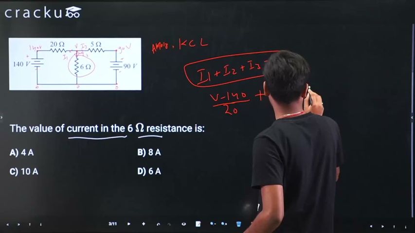 [Video] The value of current in the 6 \\Omega resistance is: - - NTA ...