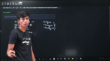 [Video] Let S be the set of all integer solutions (x, y, z) of the ...