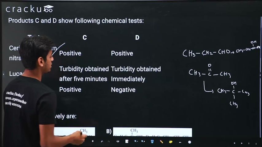 [Video] Two compounds A and B with same molecular formula (C_3H_6O ...