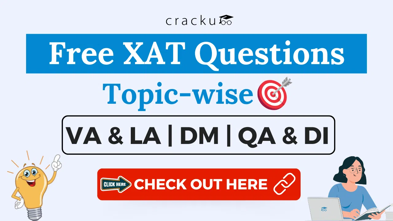 XAT Questions, Topic-wise Questions With Solutions