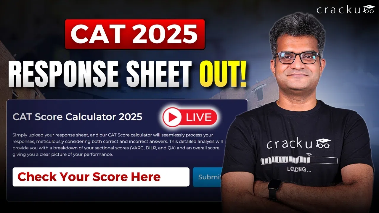 CAT 2025 Response Sheet Live Now, Check at @iimcat.ac.in
