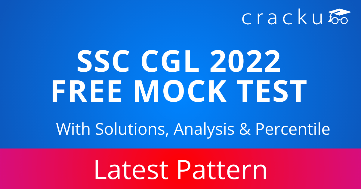 SSC CGL Mock Test 2021-22 | FREE Online Test Series