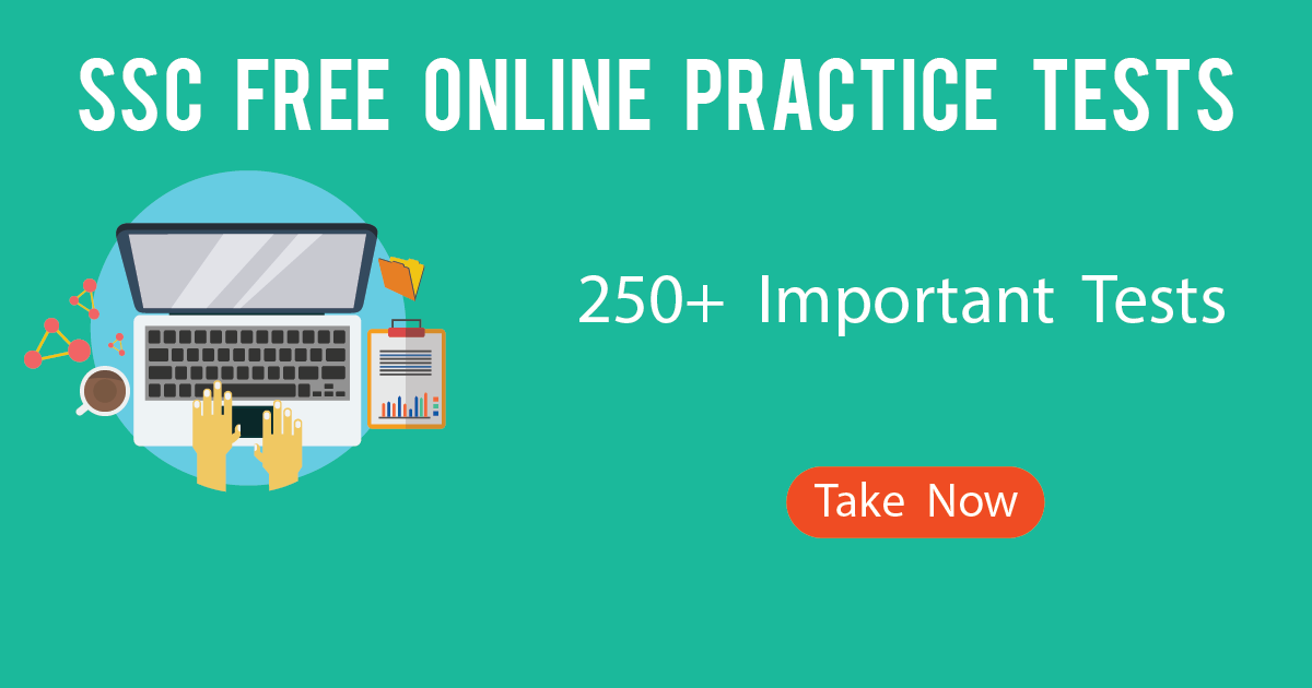 SSC Practice Set. Daily SSC CGL Quiz Online Test 2021